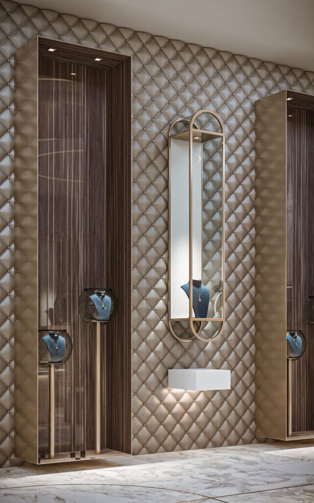 Milan Luxury Jewelry Store Designs & Interiors